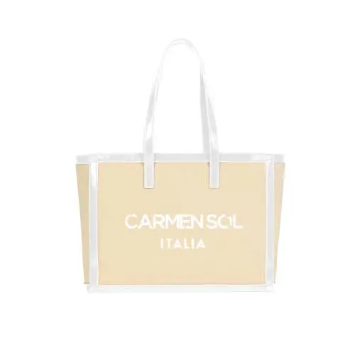 Carmen Sol Capri Tote Bag - White