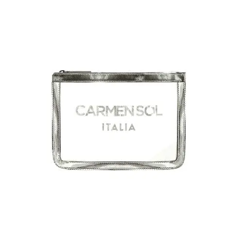 Carmen Sol Firenze Clear Pochette - Silver