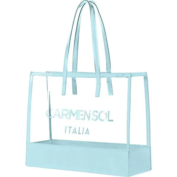 Carmen Sol Taormina Tote Bag - Baby Blue