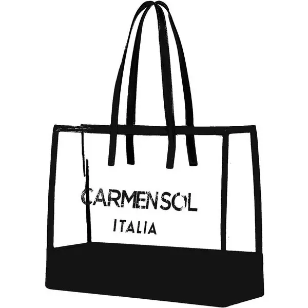 Carmen Sol Taormina Tote Bag - Black