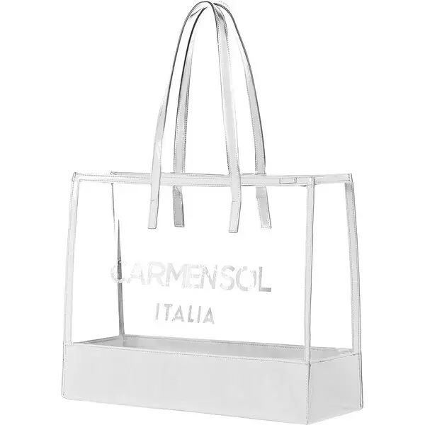 Carmen Sol Taormina Tote Bag - White
