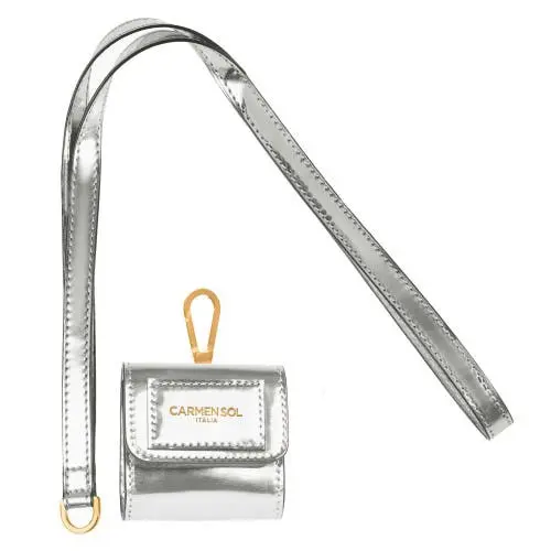 Carmen Sol Tommy Airpod Belt Bag - Silver