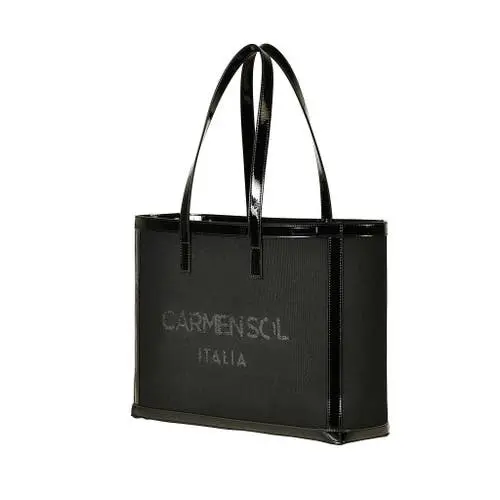 Carmen Sol Capri Tote Bag - Black
