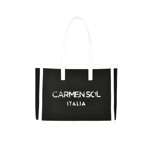 Carmen Sol Capri Tote Bag - White