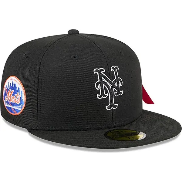 NEW ERA X ALPHA INDUSTRIES New York Mets 59fifty Fitted Hat - Black