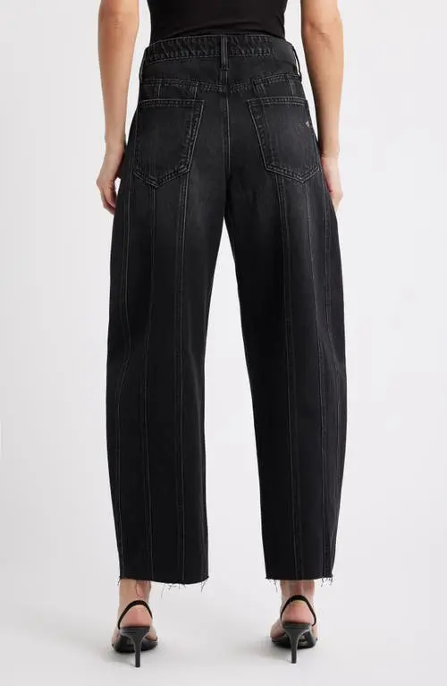 HIDDEN JEANS Seamed Ankle Barrel Leg Jeans