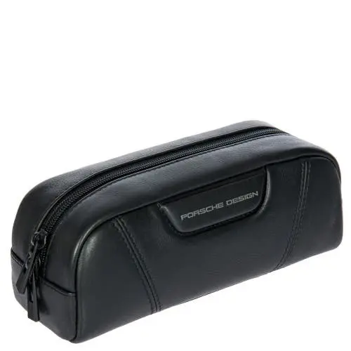 Porsche Design Roadster Leather Evo Accessory Pouch - Black