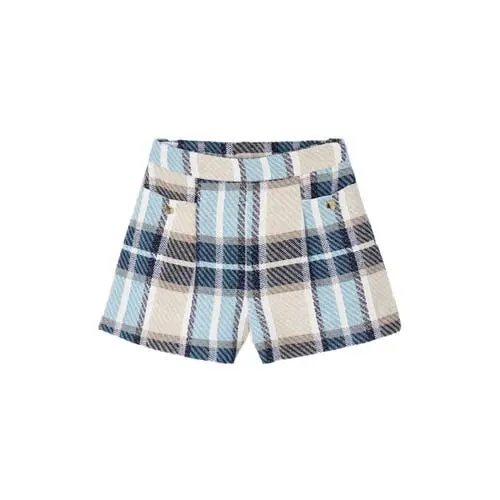 MAYORAL Plaid Shorts