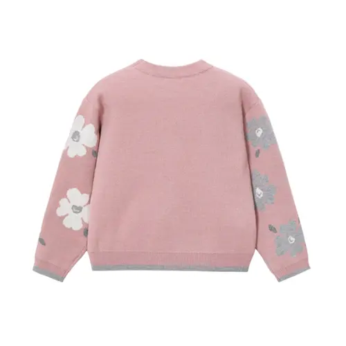 MAYORAL Girls' Jacquard Knit Sweater