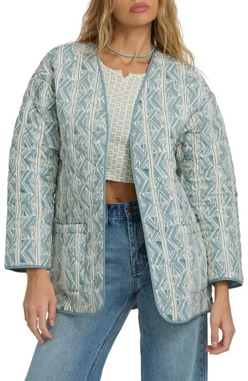 BILLABONG Quilted Poplin Shacket