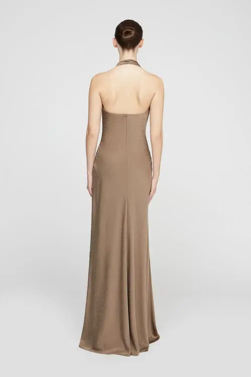 Halston Sid Satin Gown