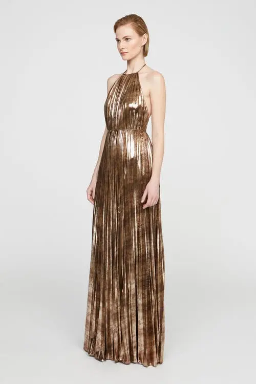 Halston Maxine Jersey Gown