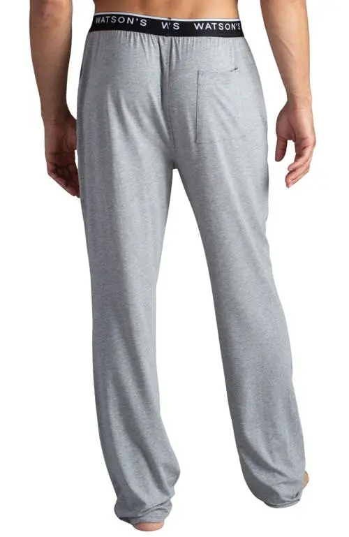 WATSON'S Element Cotton/modal Lounge Pants - Heather Grey
