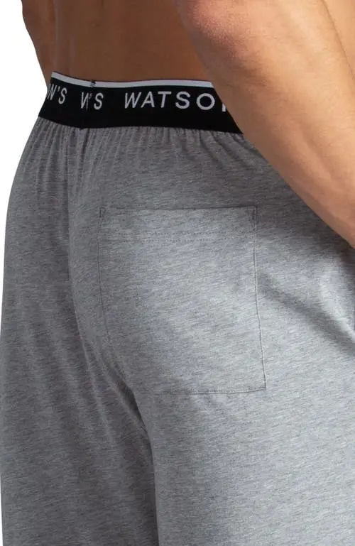 WATSON'S Element Cotton/modal Lounge Pants - Heather Grey