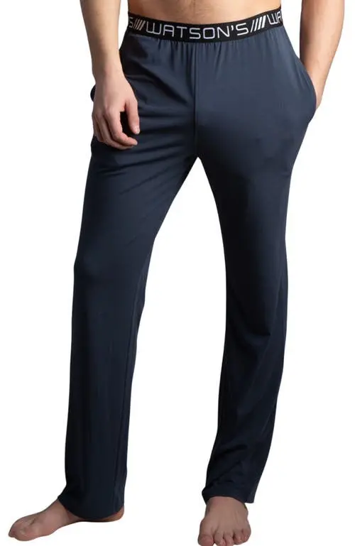 WATSON'S Element Cotton/modal Lounge Pants - Slate