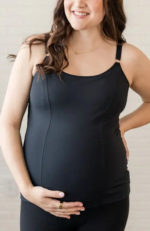 DAVIN & ADLEY Amelia Pumping And Nursing Tank - Black