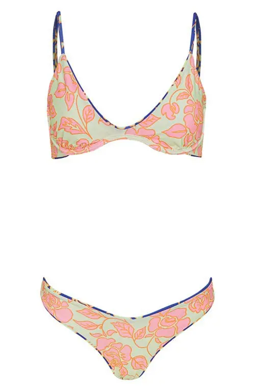MAAJI Floral Petite Irene Reversible Underwire Bikini Top