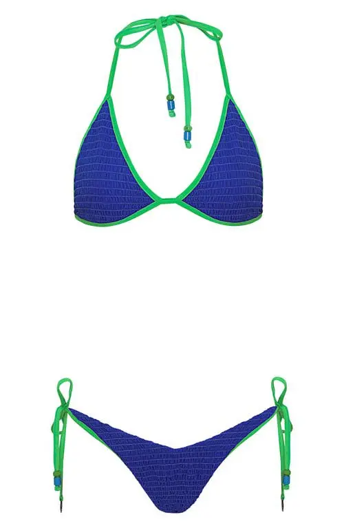 MAAJI Cobalt Celestina Reversible Triangle Bikini Top