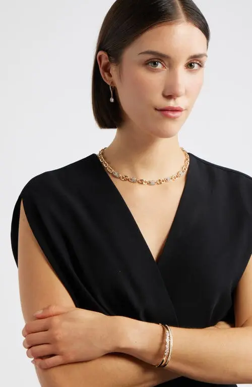 Nordstrom Pavé Link Collar Necklace