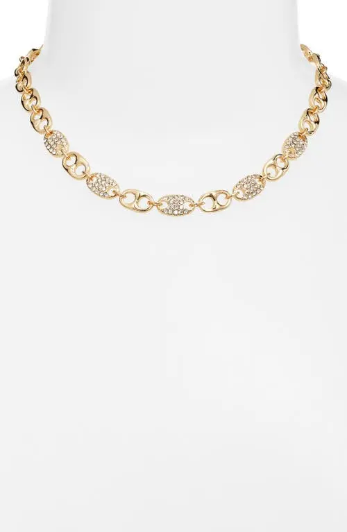 Nordstrom Pavé Link Collar Necklace