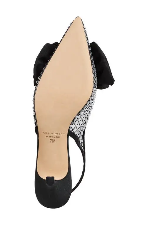 Jack Rogers Debra Slingback Kitten Heel Pumps