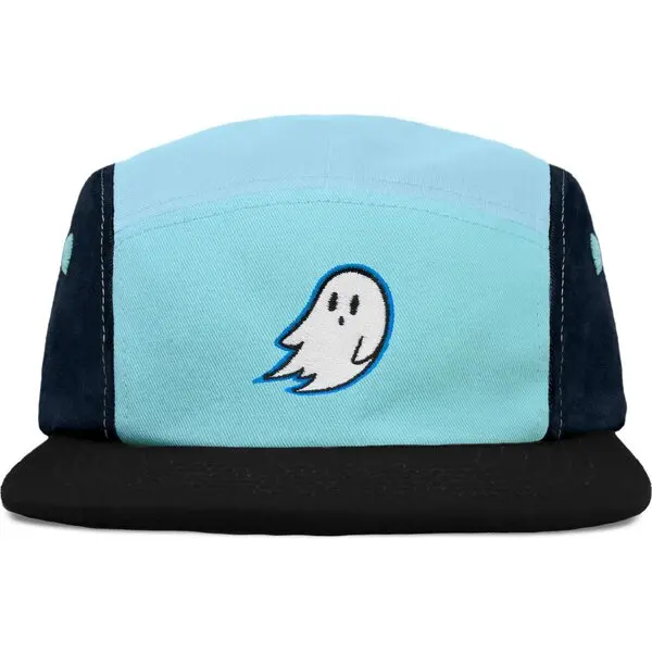DALIX Ghost 5 Panel Camper Cap - Light Blue