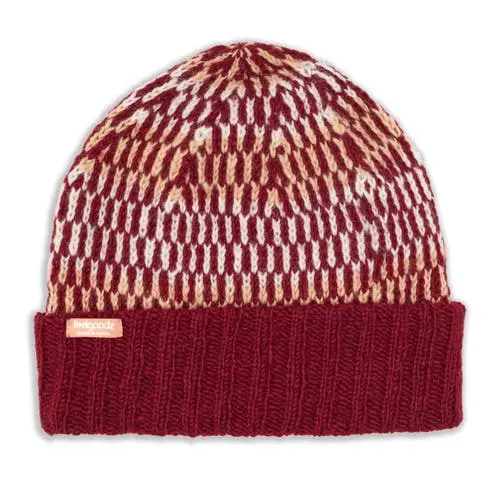 FEELGOODZ Hand-knit Adirondack Cap - Cardinal