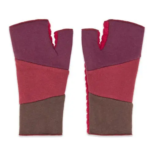 FEELGOODZ Artisan Crafted Fingerless Gloves - Poppy