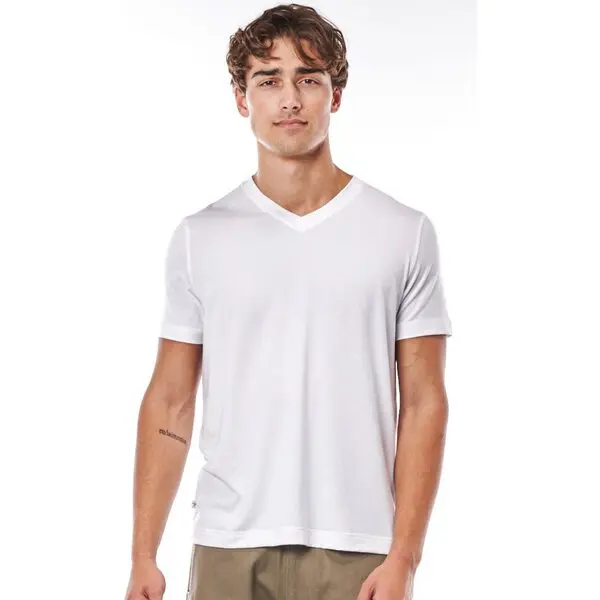 LEISURE LAB Everyday V-neck - White