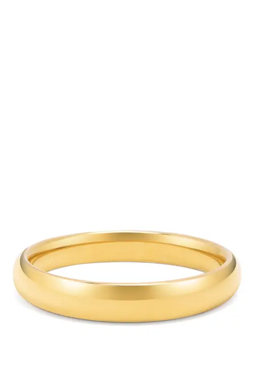 NIALAYA 12mm Round Bangle - Gold