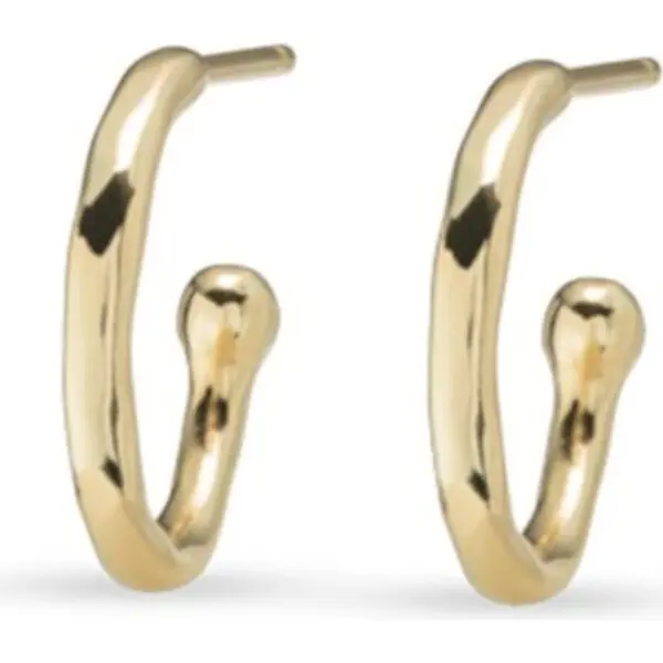 UNODE50 Hoop Earrings - Gold