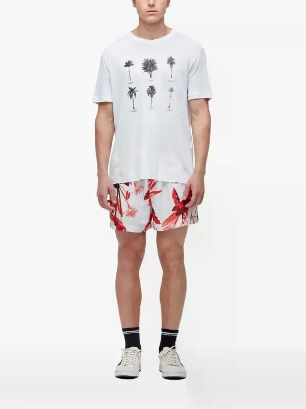 OSKLEN Palm-tree Print T-shirt