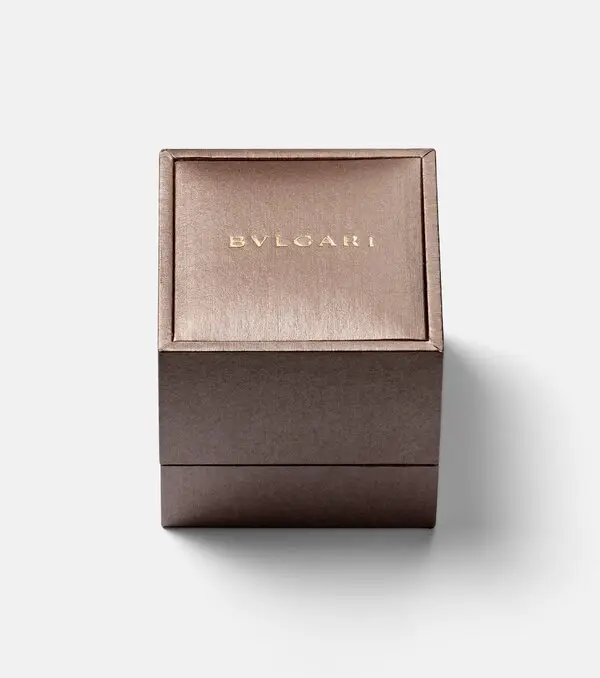 BVLGARI Serpenti Viper 18kt White Gold Diamond Ring - Silver