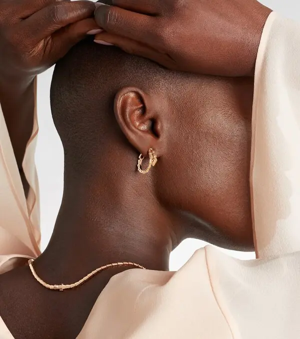 BVLGARI Serpenti Viper Hoop Earrings