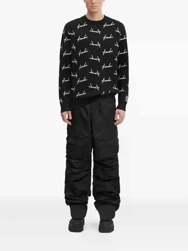 Andersson Bell Ruched Cargo Trousers