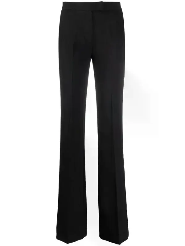 TWINSET High-waisted Flared Trousers - Black