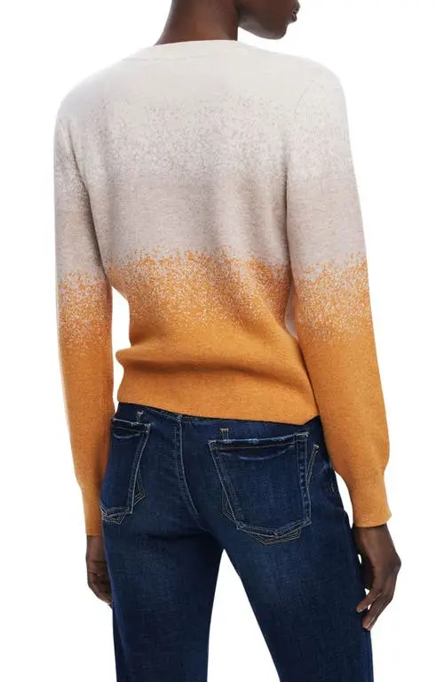 Desigual Ombré Crewneck Sweater