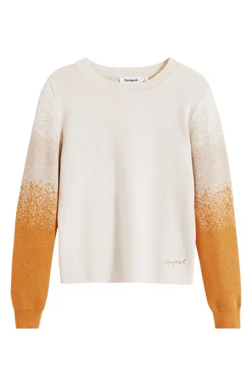 Desigual Ombré Crewneck Sweater