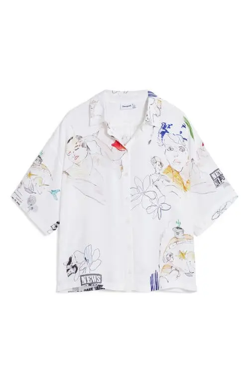 Desigual Relaxed-fit Button-up Shirt