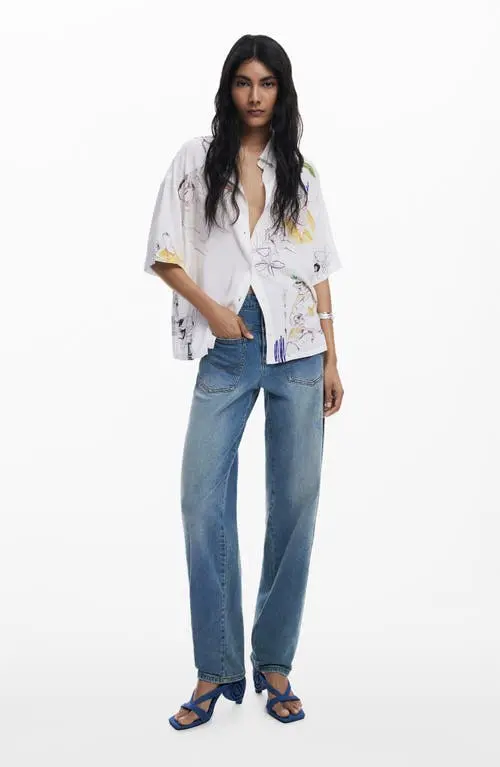 Desigual Relaxed-fit Button-up Shirt