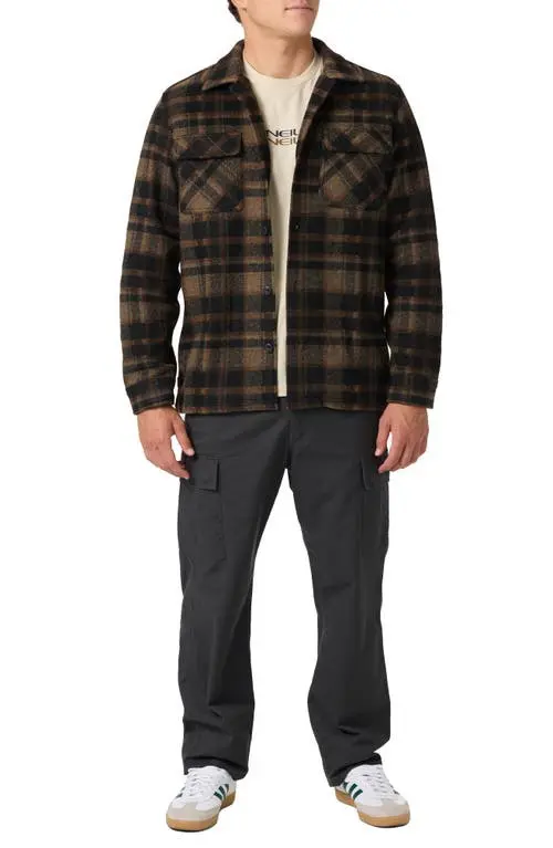 O'Neill Plaid Flannel Shirt Jacket