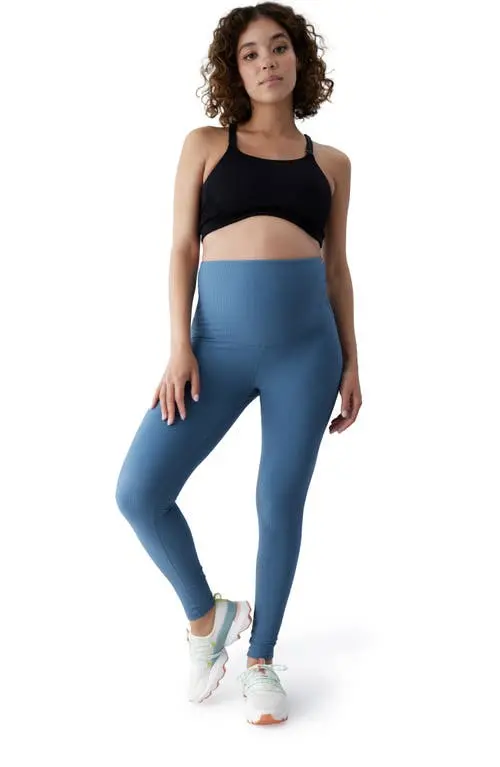 Ingrid & Isabel® Ribbed Maternity Leggings