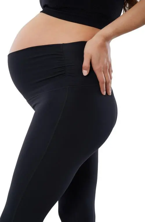 Ingrid & Isabel® Set Of 2 Fold Down Waist Maternity Leggings