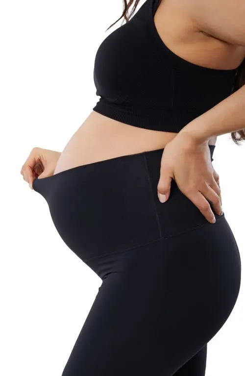 Ingrid & Isabel® Set Of 2 Fold Down Waist Maternity Leggings