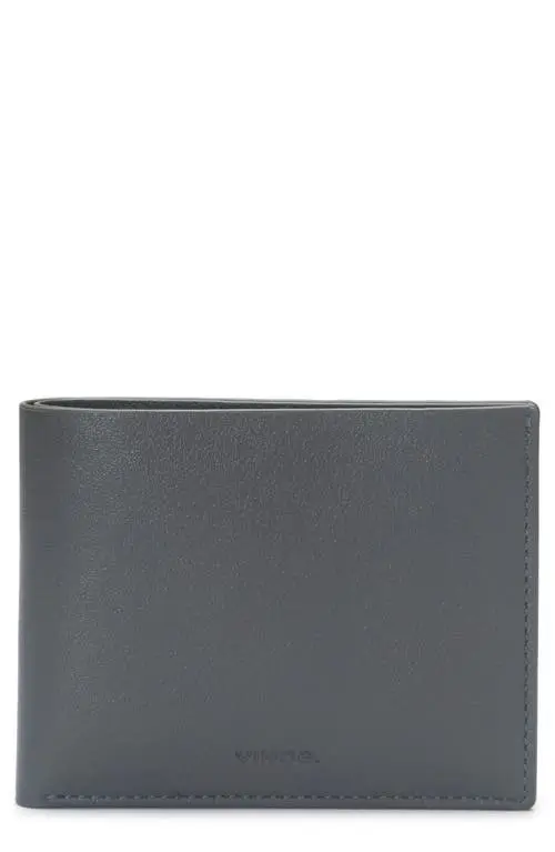 Vince Nappa Leather Bifold Wallet - Fumo