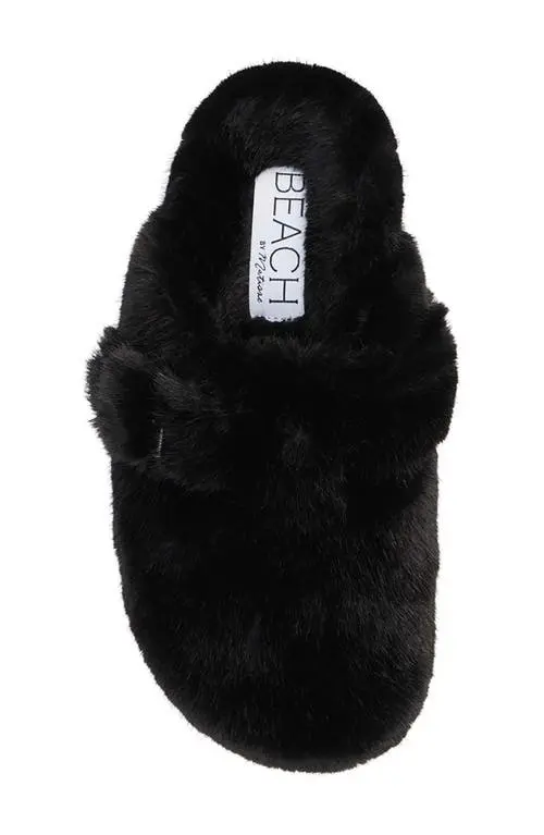 Matisse Portland Faux Fur Clog