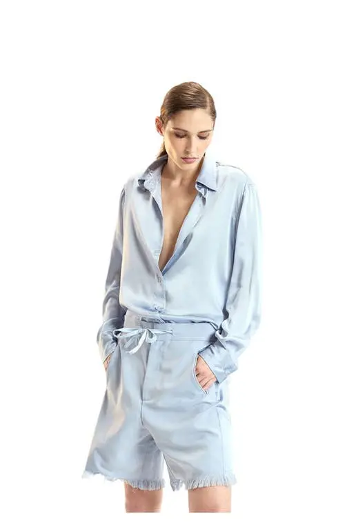 Cynthia Rowley Tuxedo Stripe Short