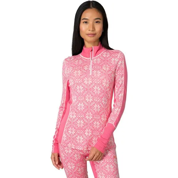Kari Traa Anna 1/2-zip Top - Bubblegum