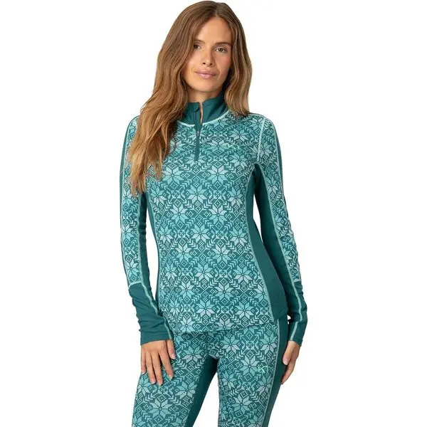 Kari Traa Anna 1/2-zip Top - Peacock