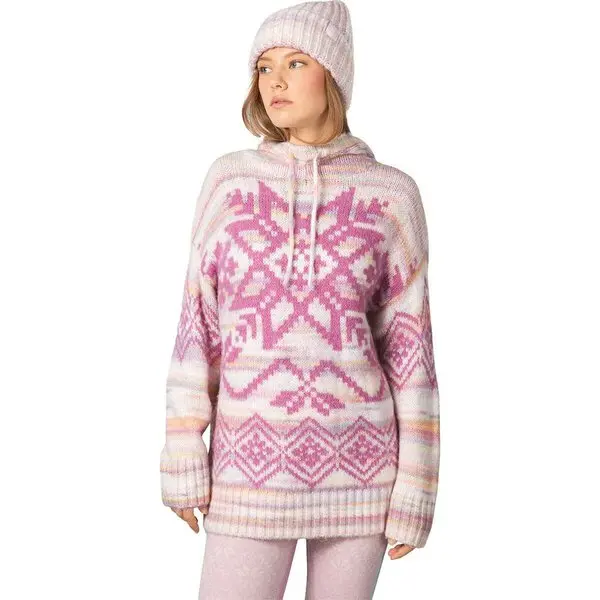Kari Traa Rachel Knit Hoodie - Bloom